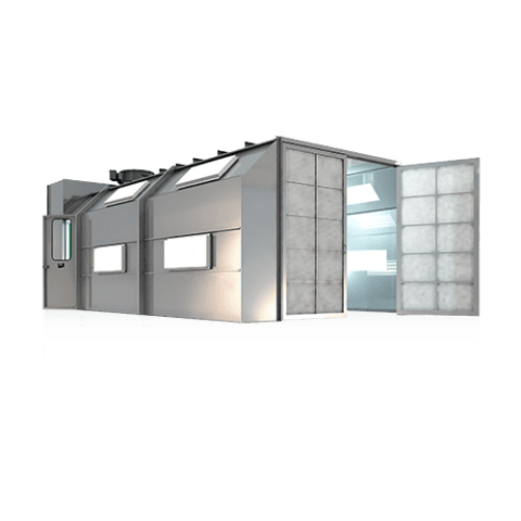 Industrial Spray Finishing Booths & Enclosures | Spray Systems, Inc.