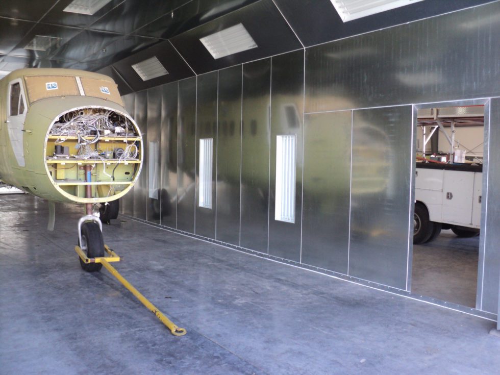Aircraft Paint Spray Booth & Finishing System Designs for Aerospace ...